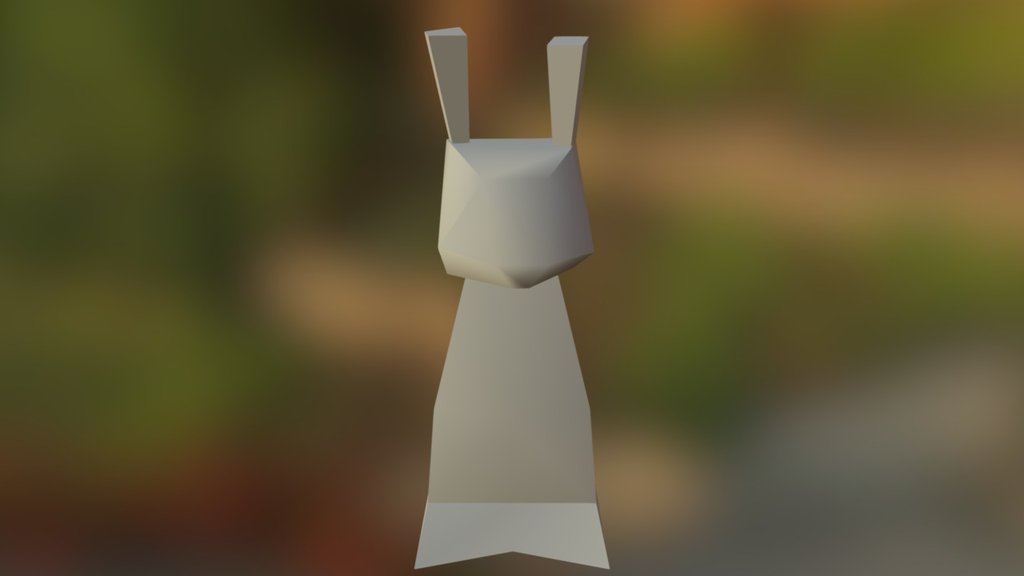 Bunny - 3D model by gustafson [c2016c1] - Sketchfab