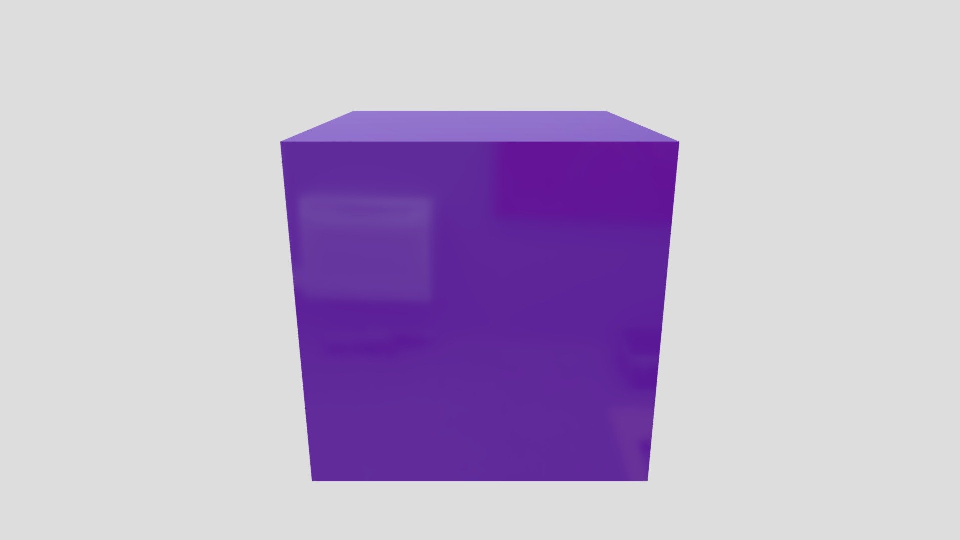 Shinny Purple Cube - Download Free 3D model by rushikesh.patil [c201728 ...