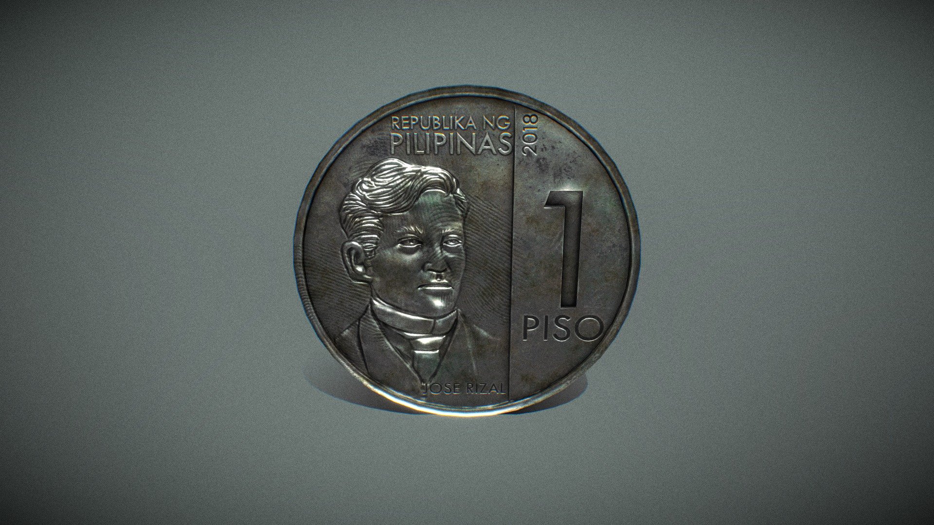 Philippine Peso - 3D model by rridlisan [c20476b] - Sketchfab
