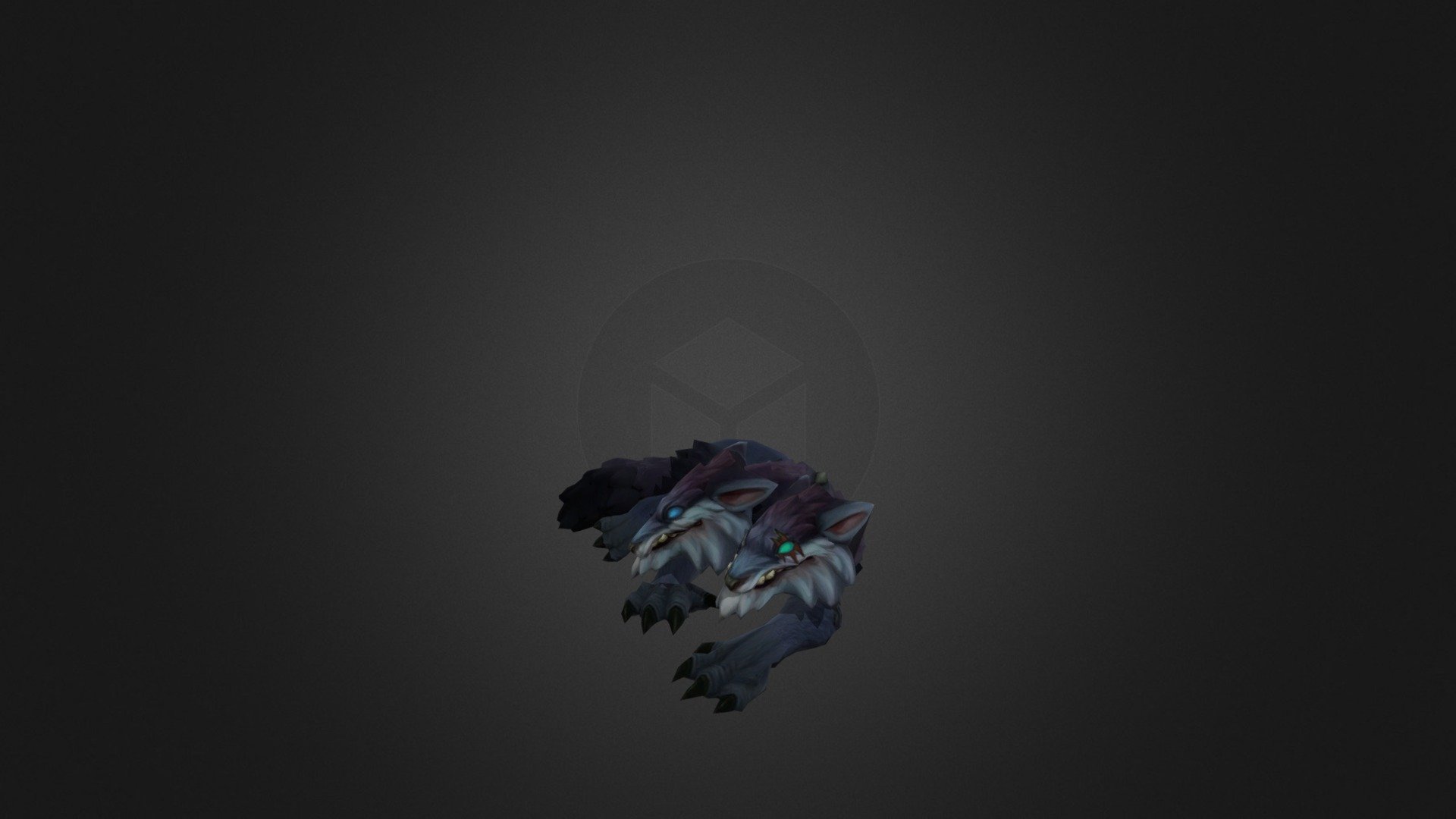 League Of Legends Forest Wolf Model Rigging - Download Free 3D model by ...