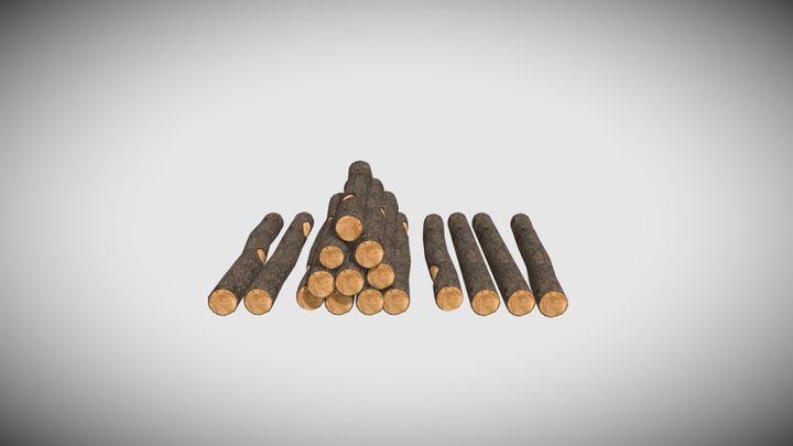 Log 3D models - Sketchfab