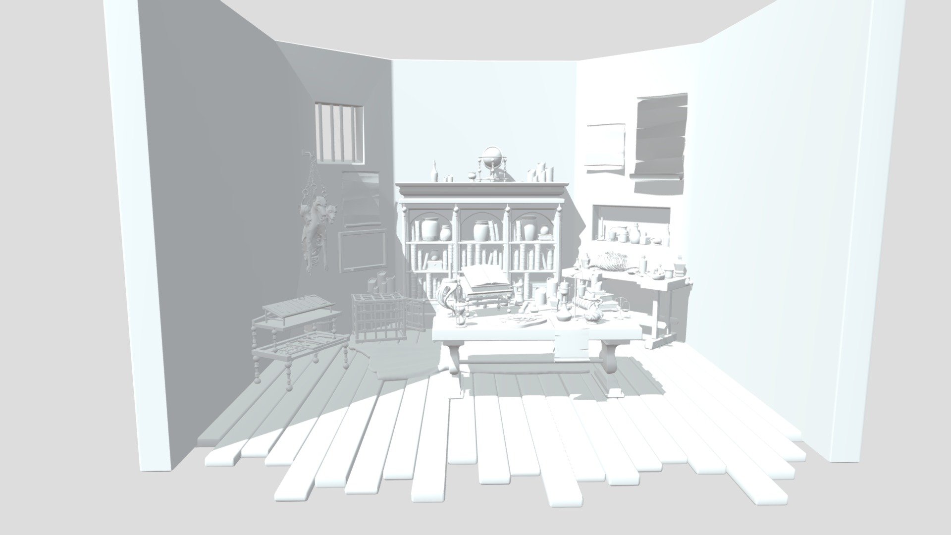 WIP Lab Scene - 3D model by elena.seroka [c20589a] - Sketchfab