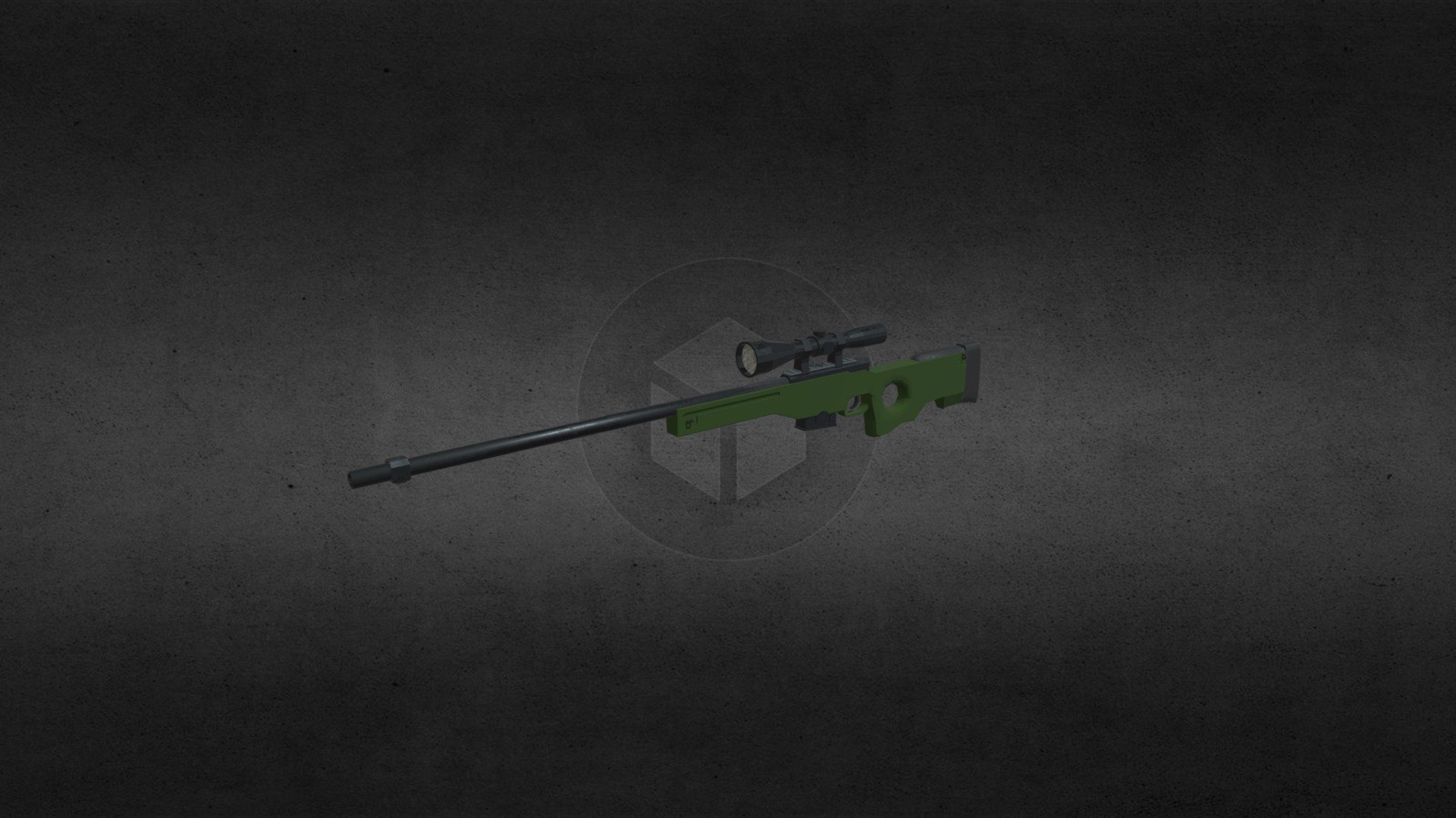 awp Accuracy International L96A1 - 3D model by cosenkokir [c20615c ...