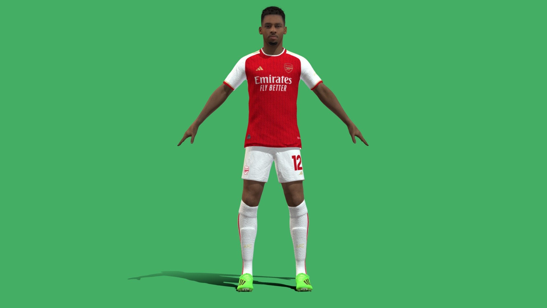 3D Rigged Jurrien Timber Arsenal 2024 - 3D model by changjinew [c207872 ...