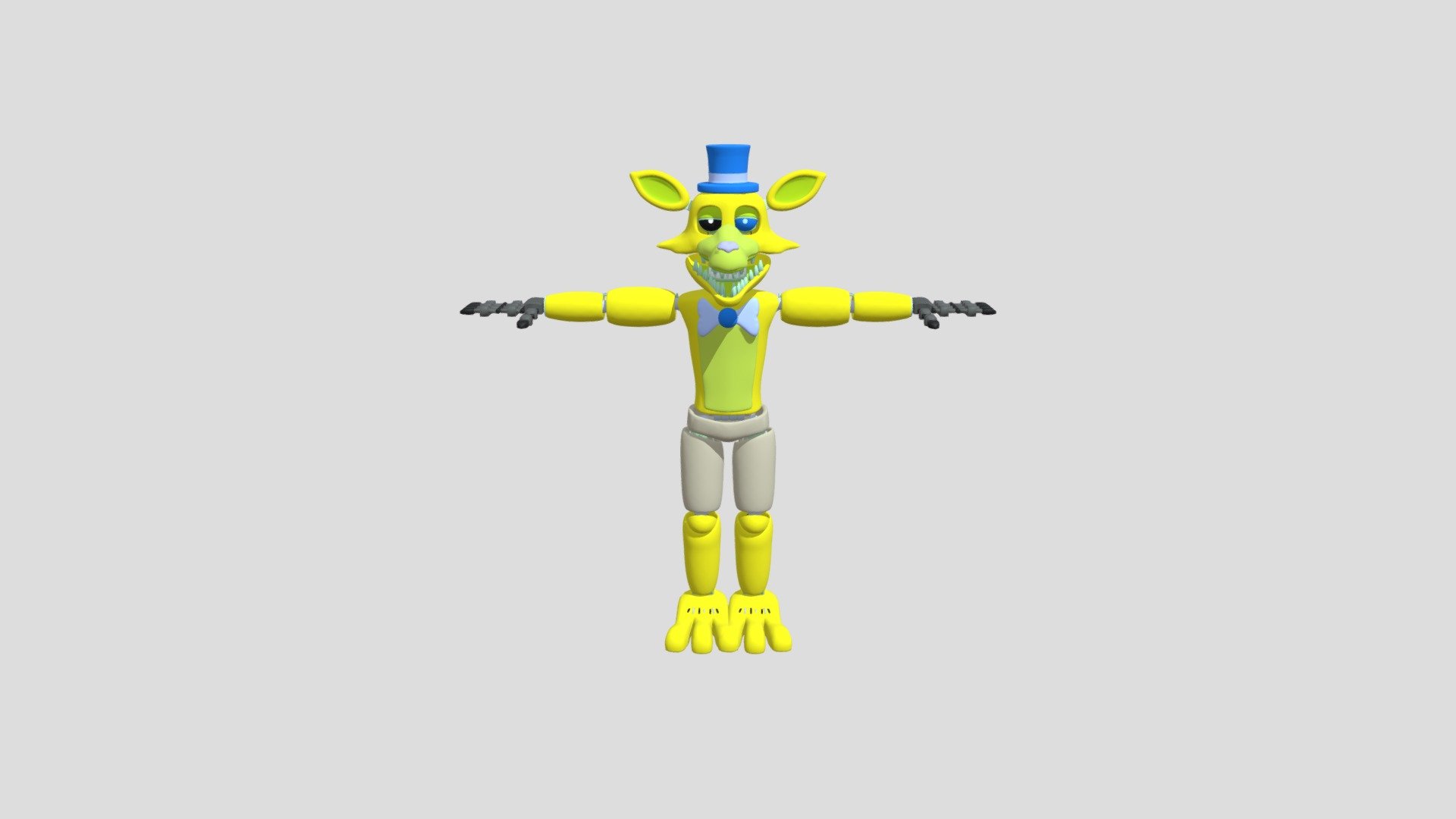 Spring Foxy Oc - Download Free 3D model by Davoxel (@Yourmumsleftball ...