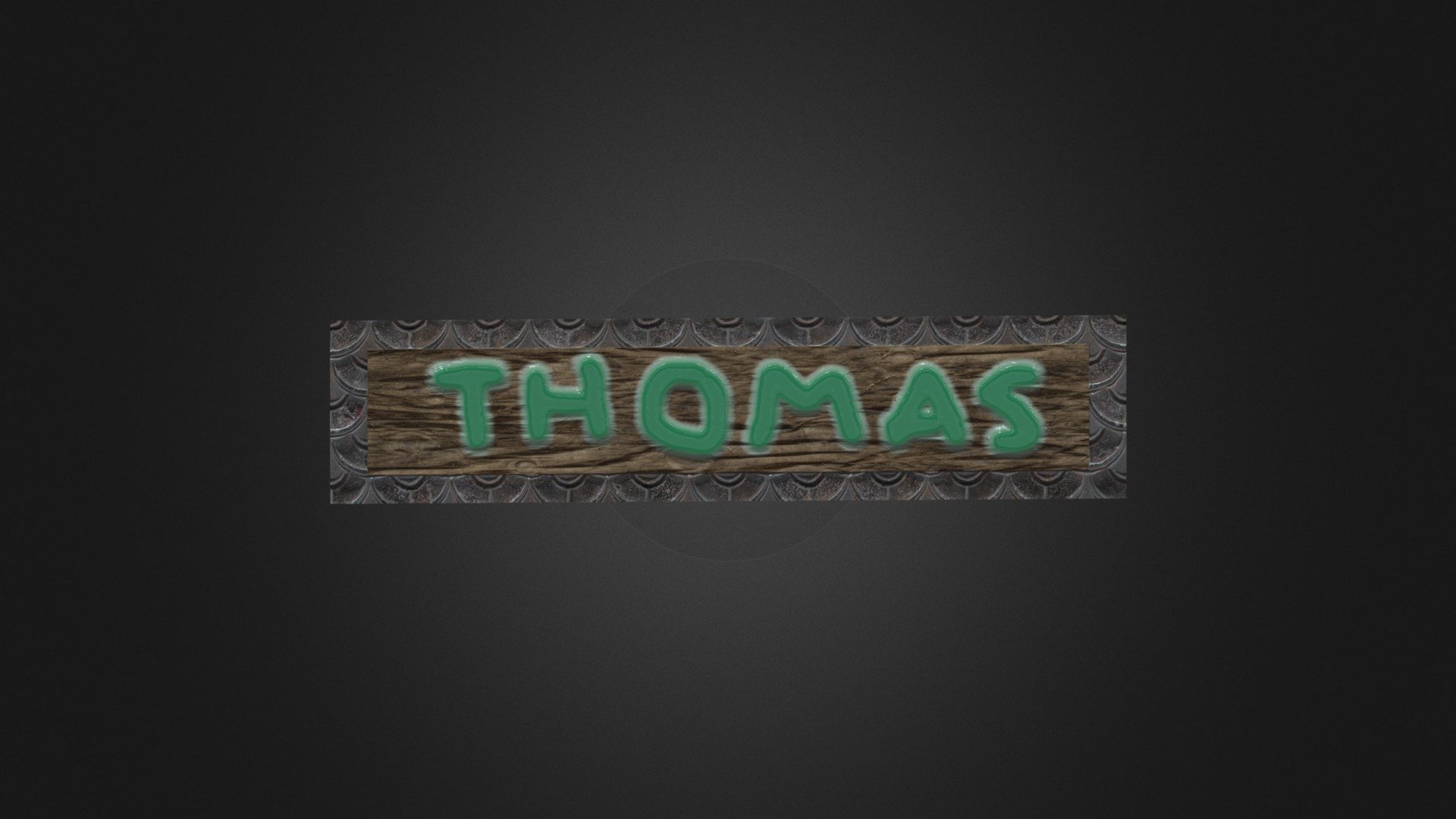 Thomas Moore Name Plate - Download Free 3D model by tmoore30 [c2094df ...