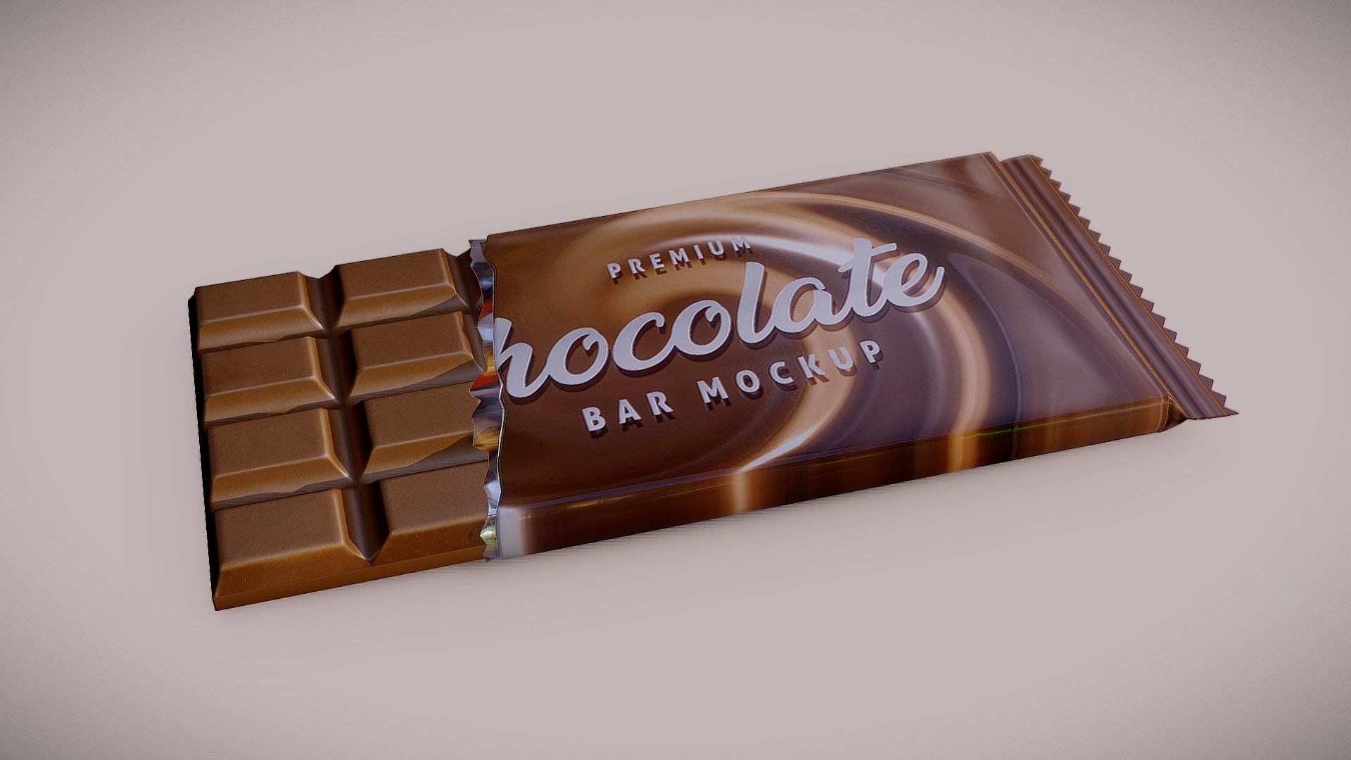 Chocolate Bar - Buy Royalty Free 3D model by 3Dee (@mellydeeis ...