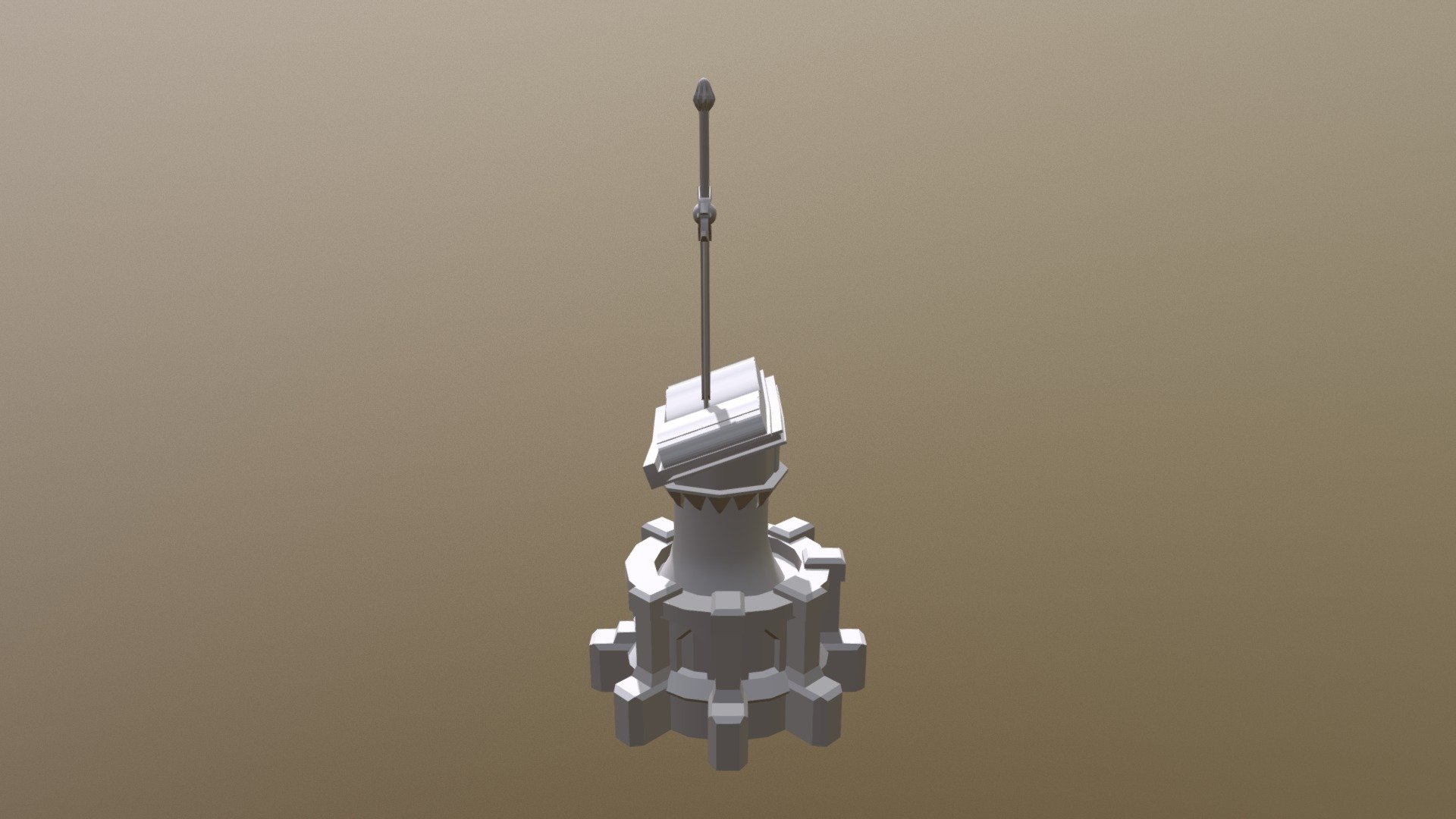 High Poly Assignment (Render to Texture) - 3D model by Steven-Bennis ...