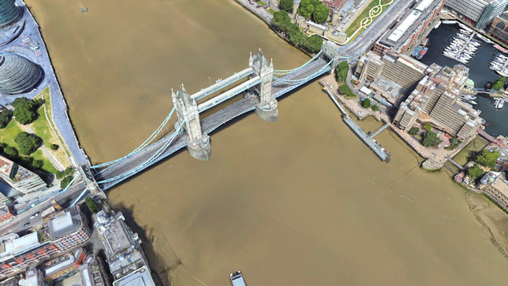 TOWER BRIDGE - Download Free 3D model by PeeJaa [c20bb30] - Sketchfab