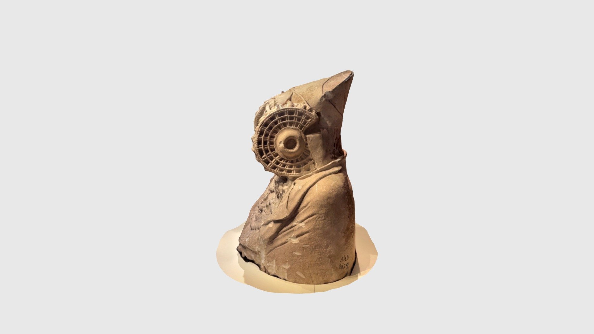 The Lady of Eleche Statue. Spain - Download Free 3D model by ...