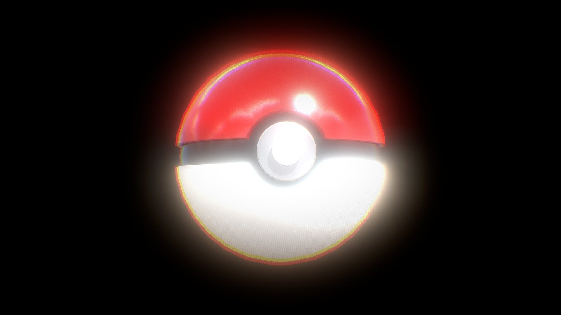Glowing pokemon ball - Download Free 3D model by Nick Wilde ...