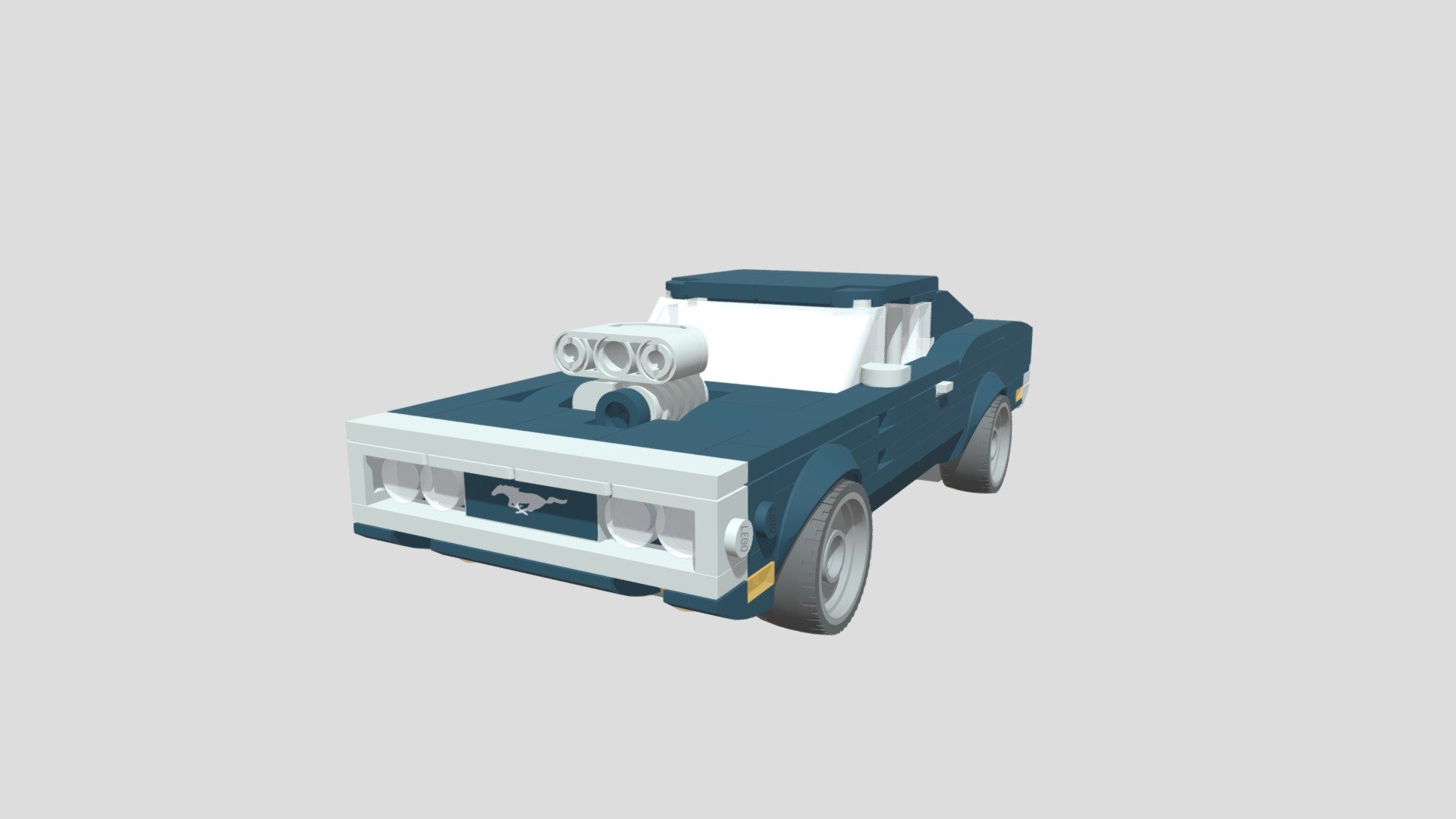 3D Lego dodge - 3D model by Gamepie [c20e159] - Sketchfab