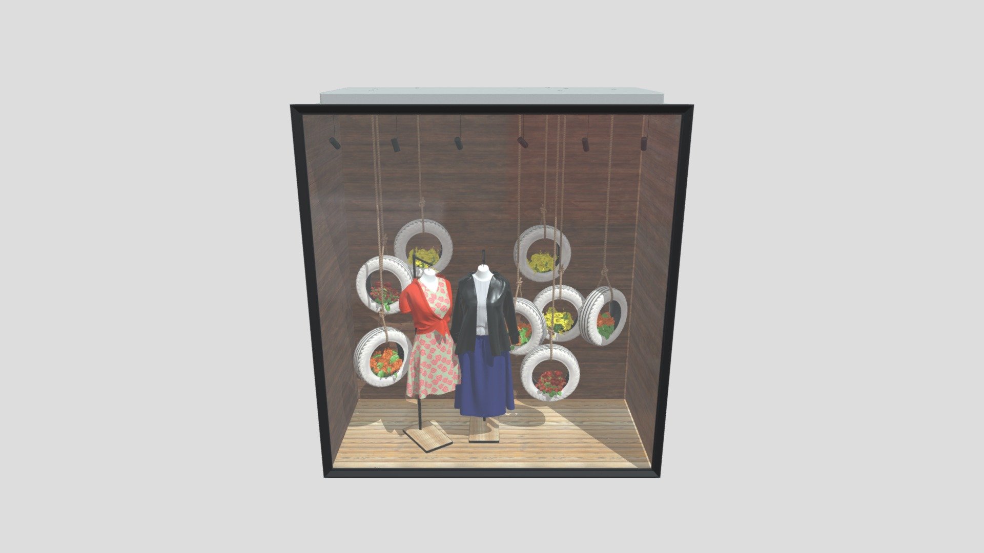 storefront 15 AM239 Archmodels - Buy Royalty Free 3D model by ...