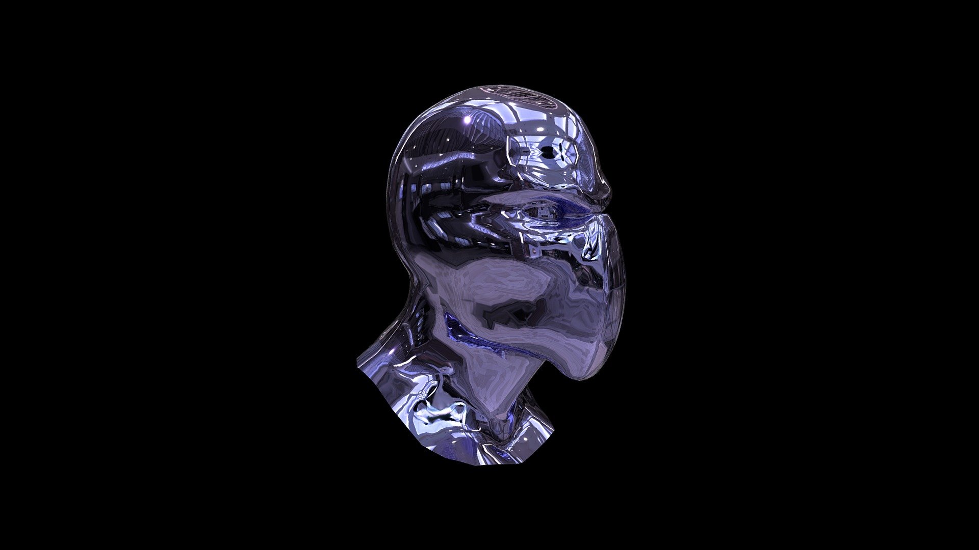 Ninja Head - Download Free 3D model by bluoppVR [c2110cc] - Sketchfab