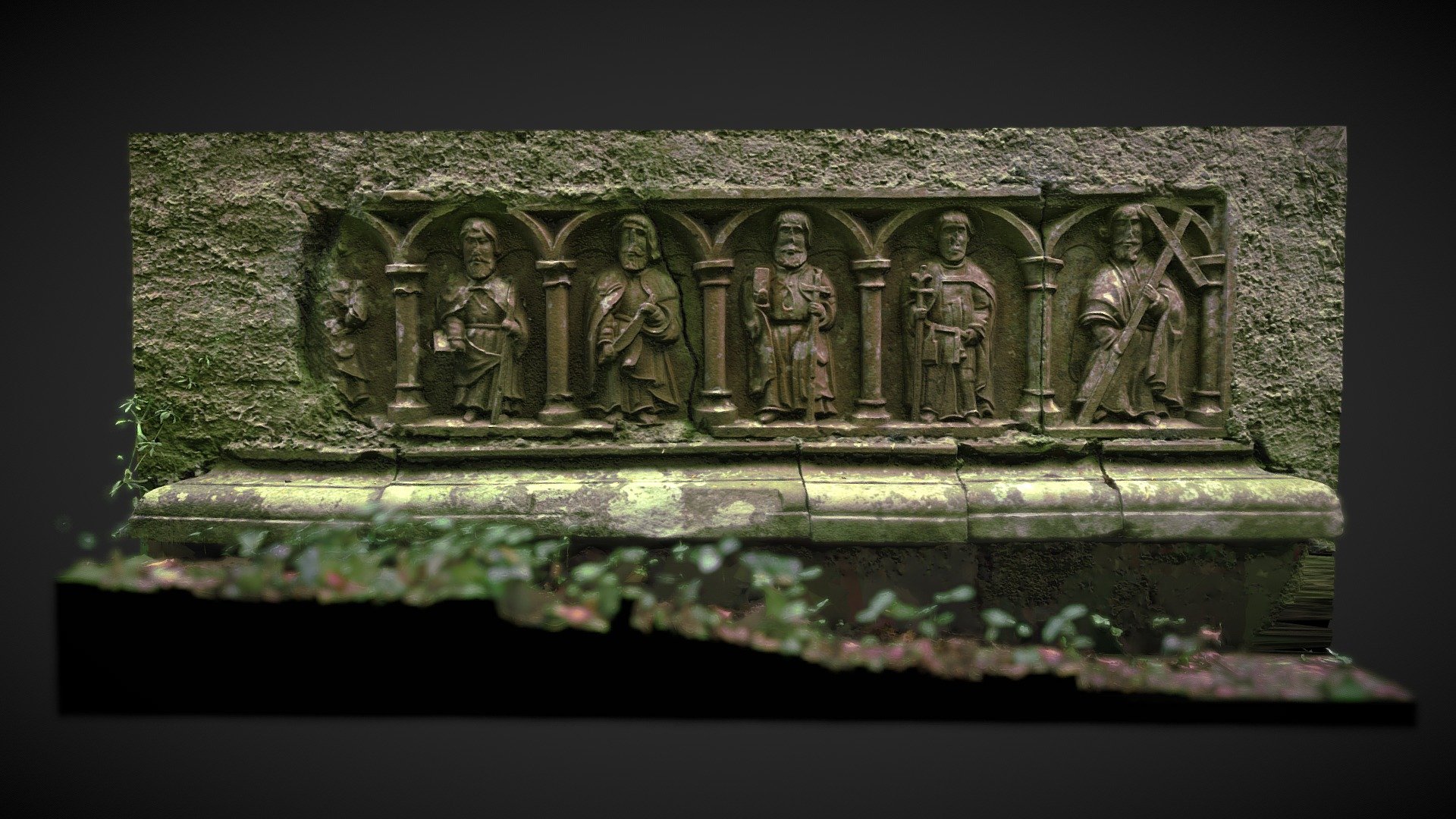 Dunfierth Tomb Panels - North (KD004-005002-) - 3D model by Co. Kildare ...