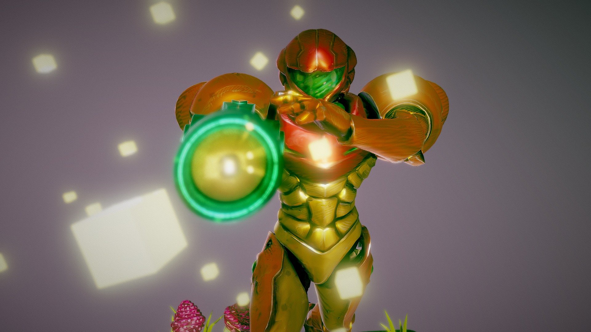 Metroid - Samus the Headhunter - 3D model by Carlo Sitaro ...