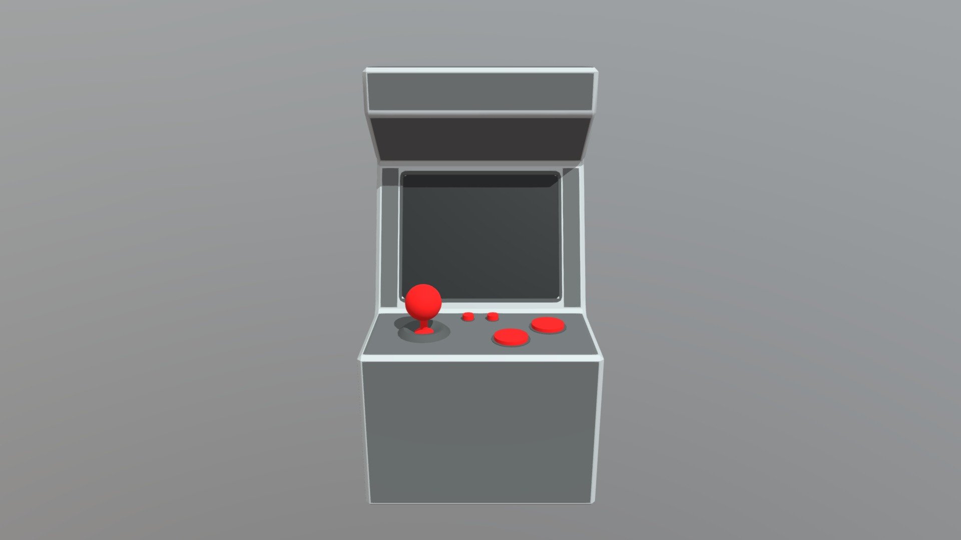 Mini Arcade Machine Asset - 3D model by djechopetro [c215ca5] - Sketchfab