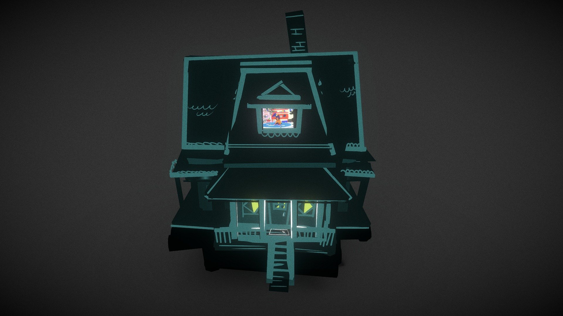 Figifig Magic Trick House - 3D model by crimesofcuriosity [c215ed3 ...