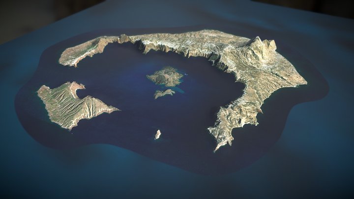 Santorini 3D models - Sketchfab
