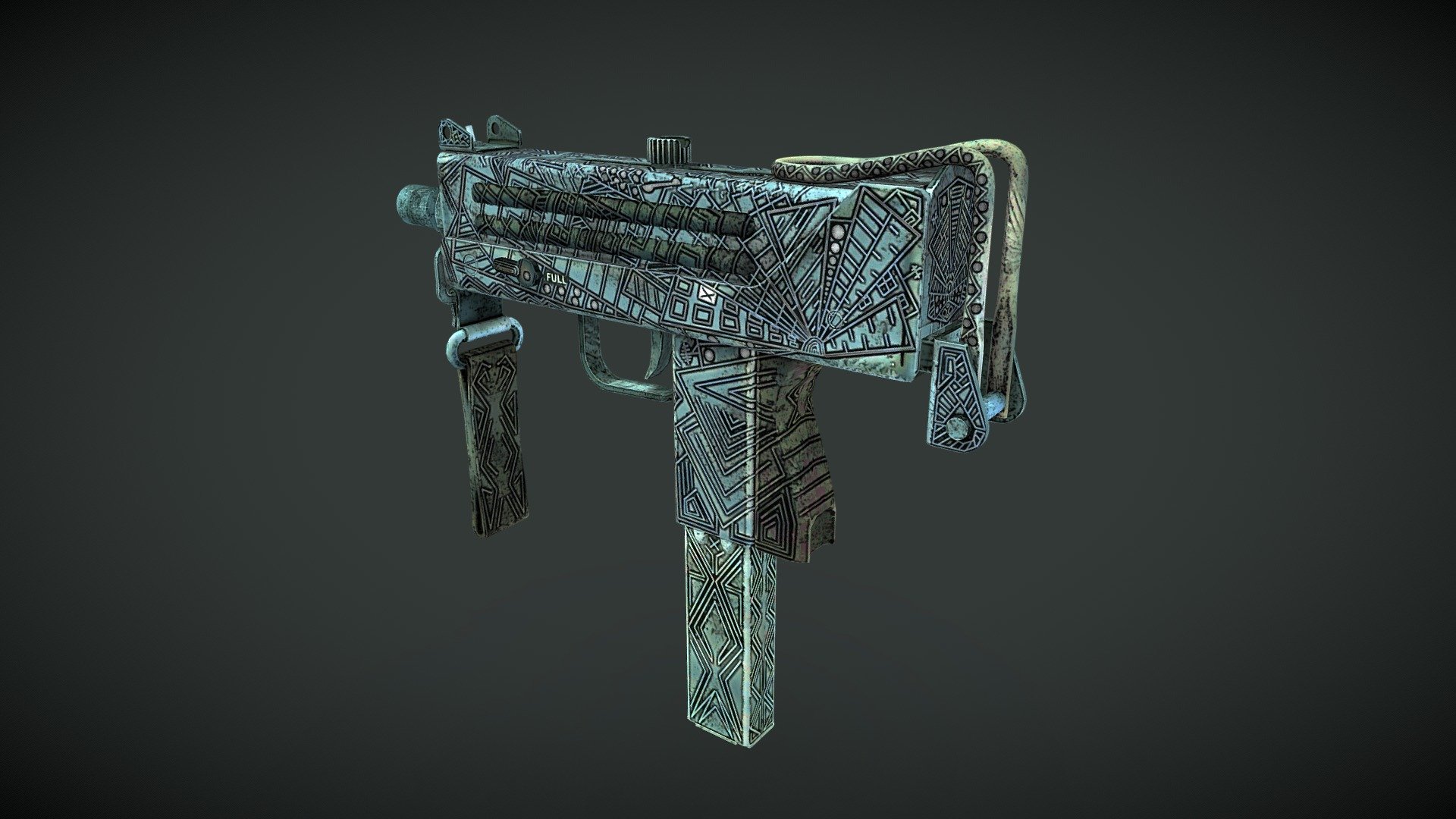 Mac-10 - 3D model by corob88 [c2182d1] - Sketchfab