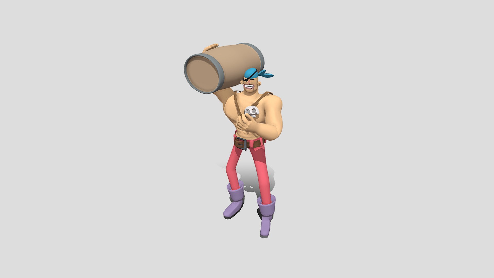 Pirate - Robin Stonechild CT6035 - 3D model by Robin Stonechild - Raun ...