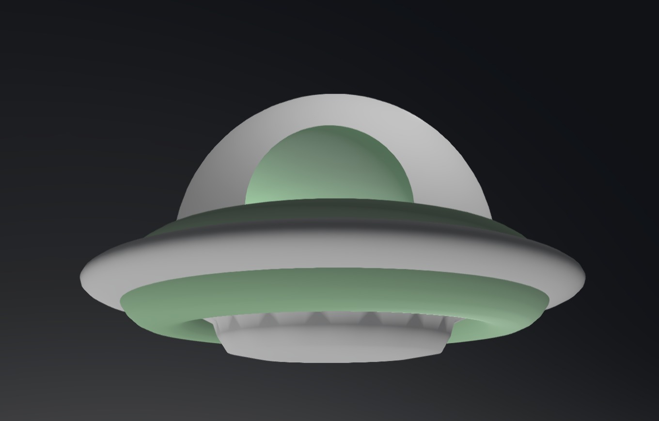 UFO - 3D model by FunWithJoshua [c219701] - Sketchfab