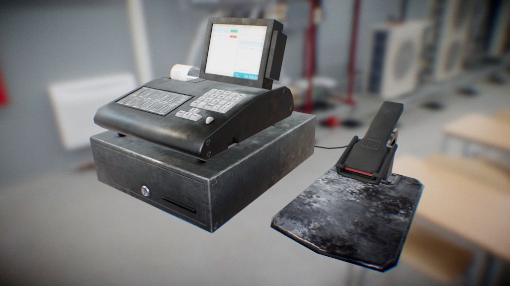 Cash machine - 3D model by AlexanderGIN (@kohedlo3d) [c219e73] - Sketchfab