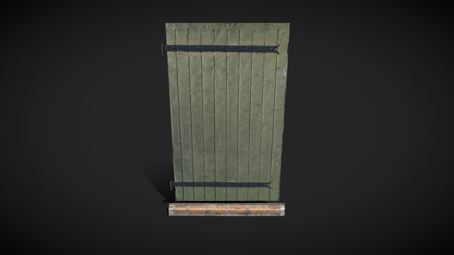 Scanned wood Shutter S - 3D model by Hypercube (@Hypercube3dscan ...