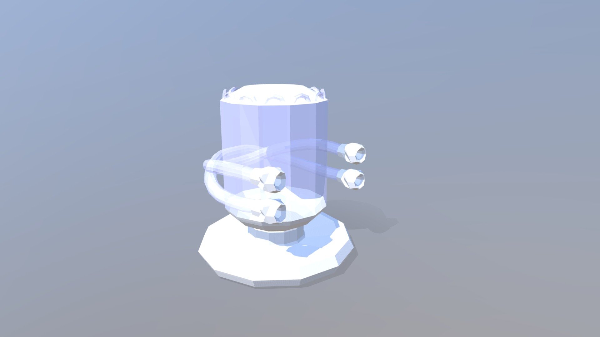 Low Poly - Glass Turret 3 - 3D model by Robert Mota (@robertvinicius95 ...