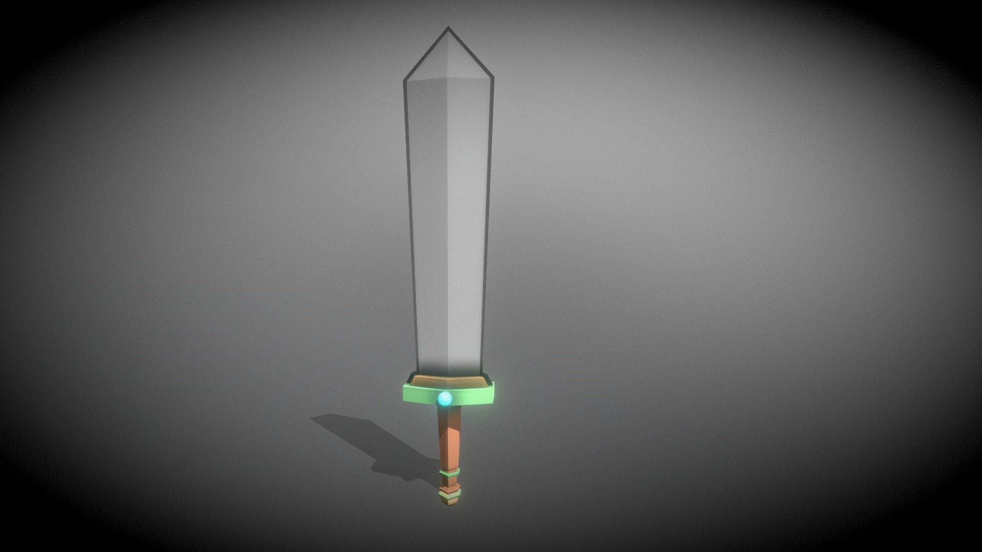 [Low-Poly] Adventure-Sword [v1.0] - 3D model by Basto "Bullfrog" W ...