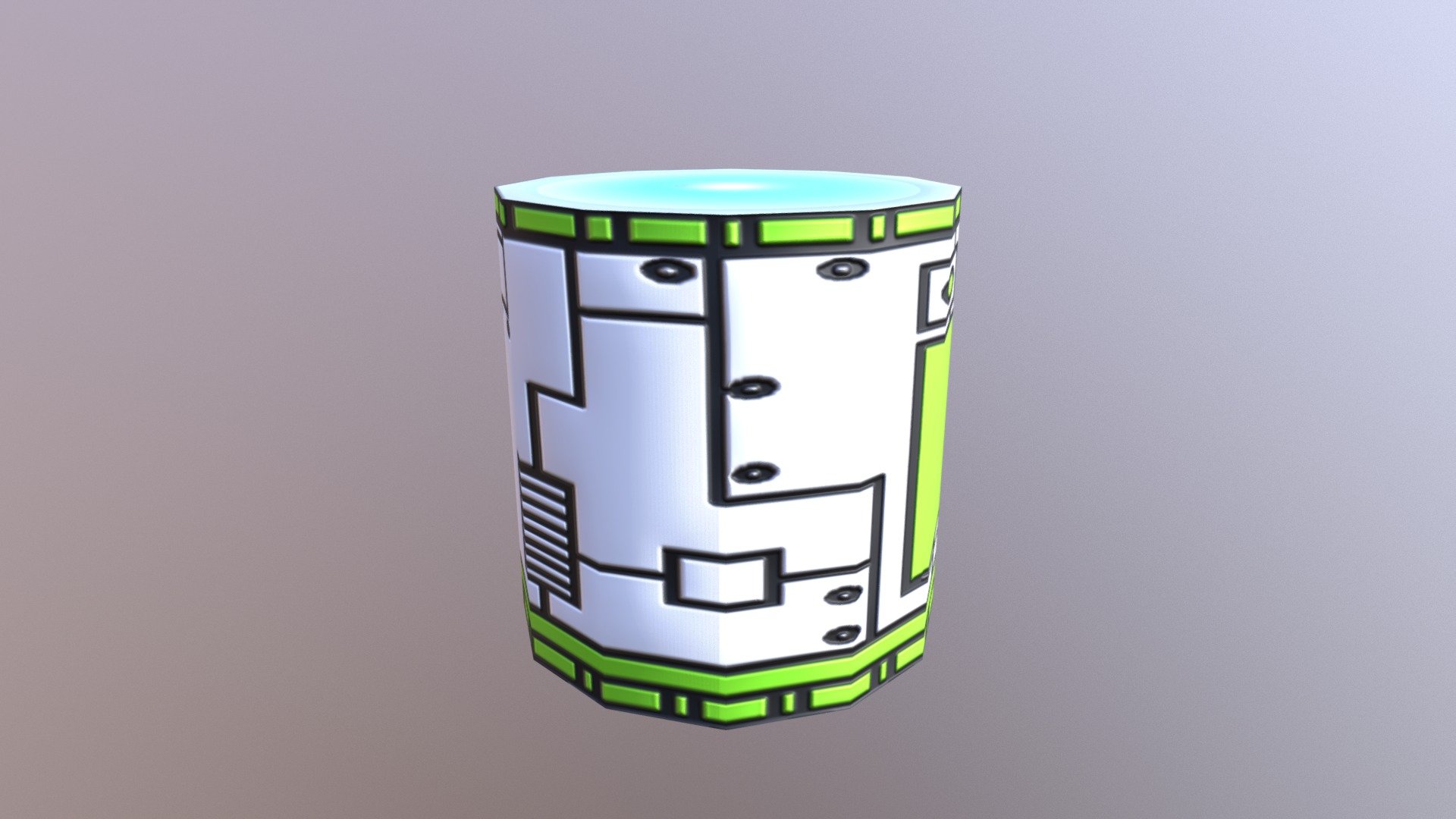 Cylinder - 3D model by HeathcliffRodriguez [c21c069] - Sketchfab
