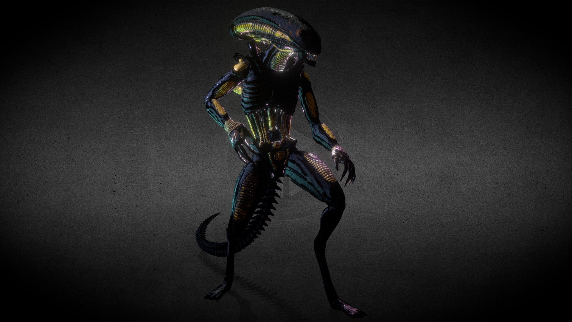 Alien Project - 3D model by mariottebar [c21f82b] - Sketchfab