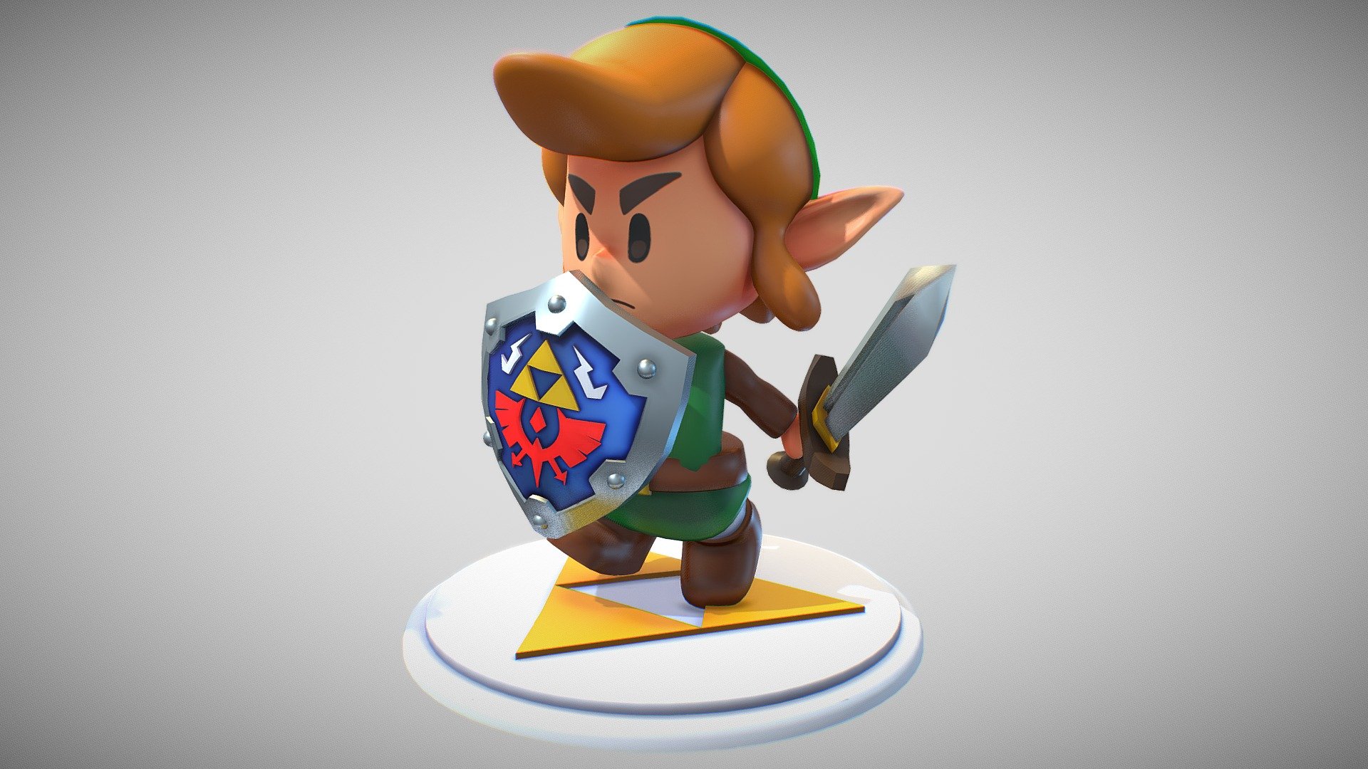 Link Chiquito | Link's Awakening - Download Free 3D model by Diadantist ...