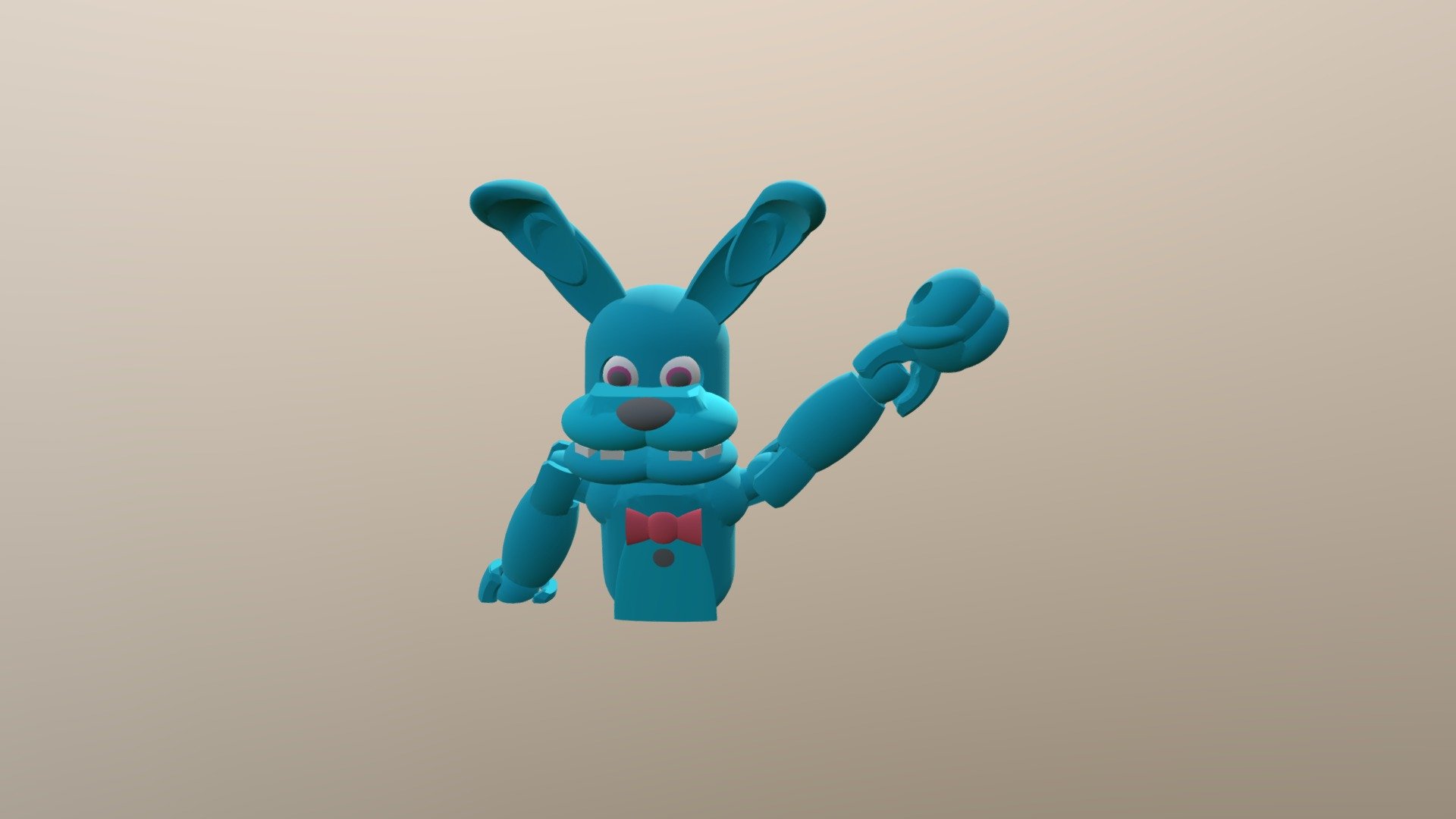 Bonnie Puppet - 3D model by LawLawLand (@Lance-Alot) [c220bd5] - Sketchfab
