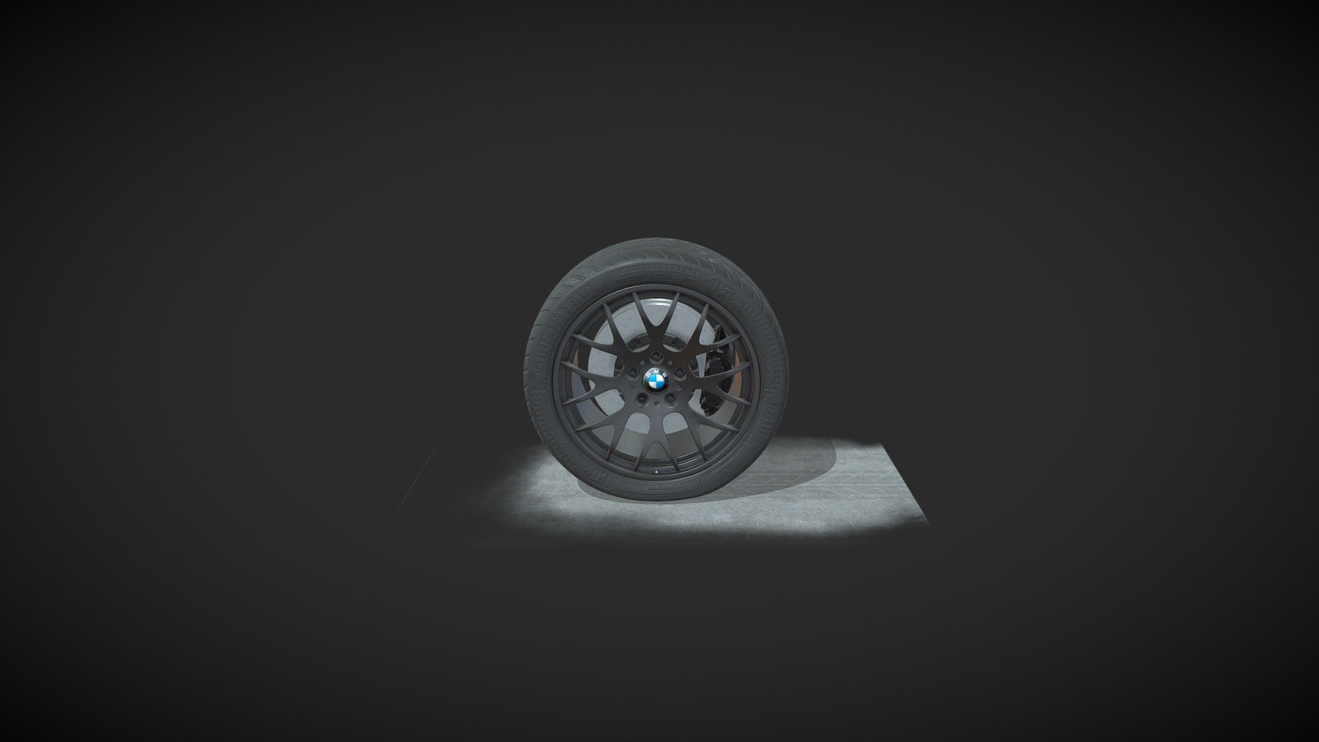 Wheel disk BMW - 3D model by sergey-is [c220fd3] - Sketchfab