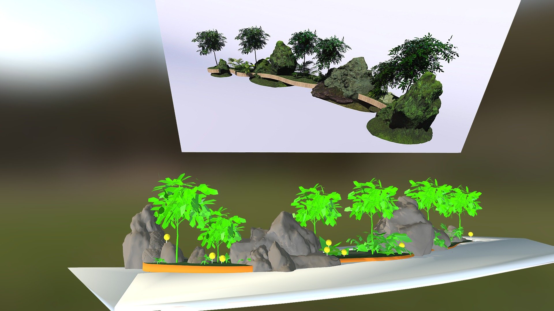 Oasis-7 - Download Free 3D model by fractalisart [c222331] - Sketchfab