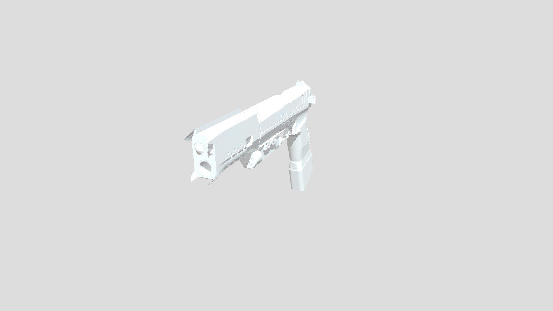 Nerf x Titanfall 2; Smart Pistol MK6 - 3D model by akvanderslice ...