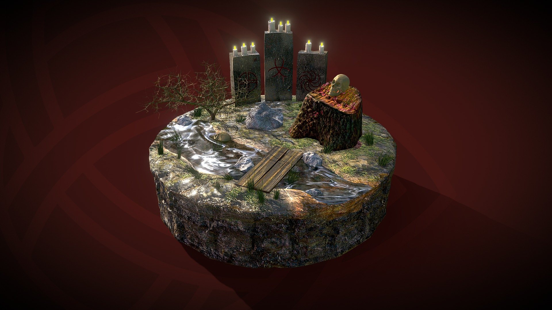 Shadow of Sacrifice - 3D model by Blake Rice 3D Designs (@Boss-Ready_3D ...