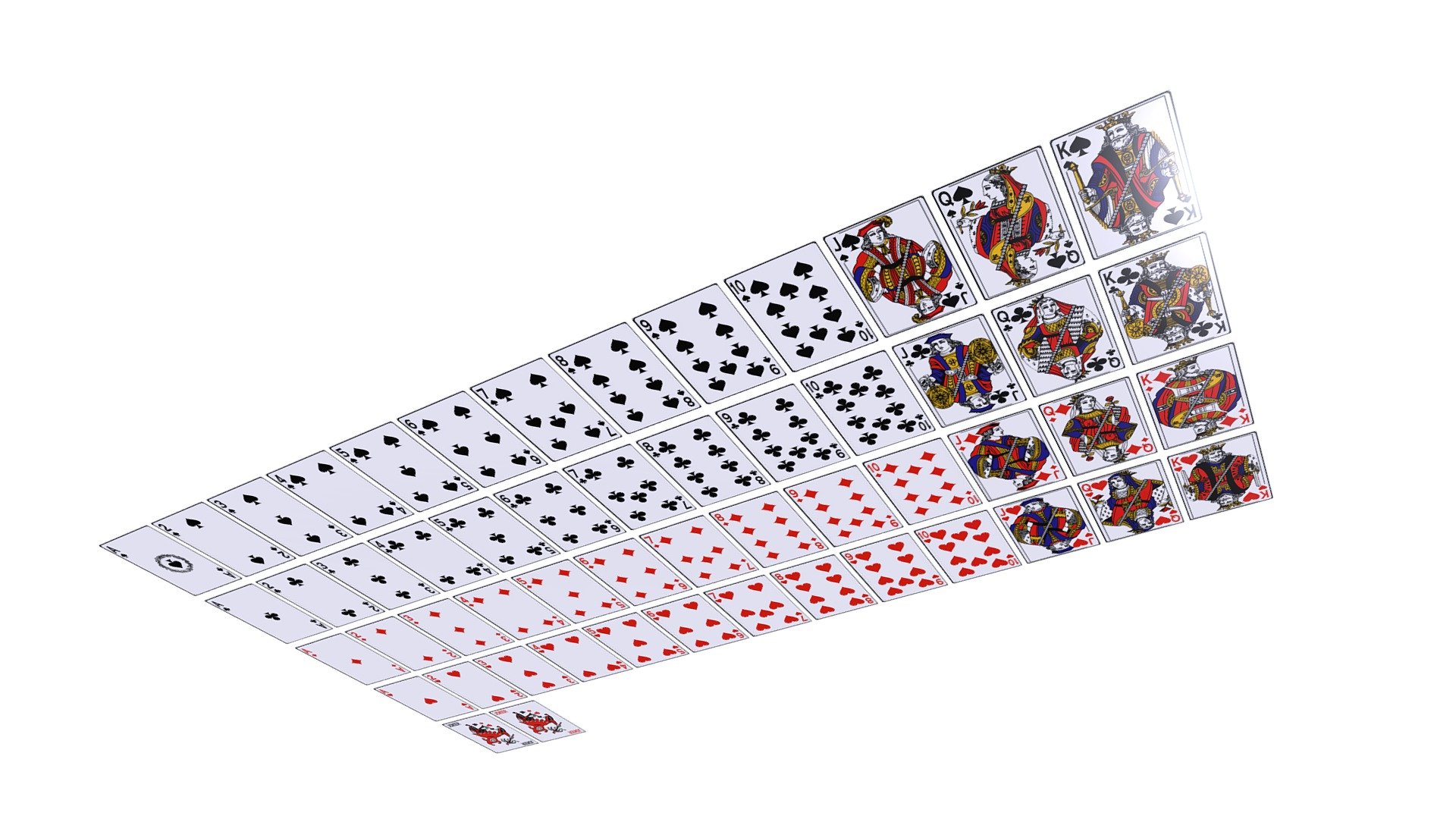 Playing Cards - Buy Royalty Free 3D model by Studio Lab (@studiolab.dev ...