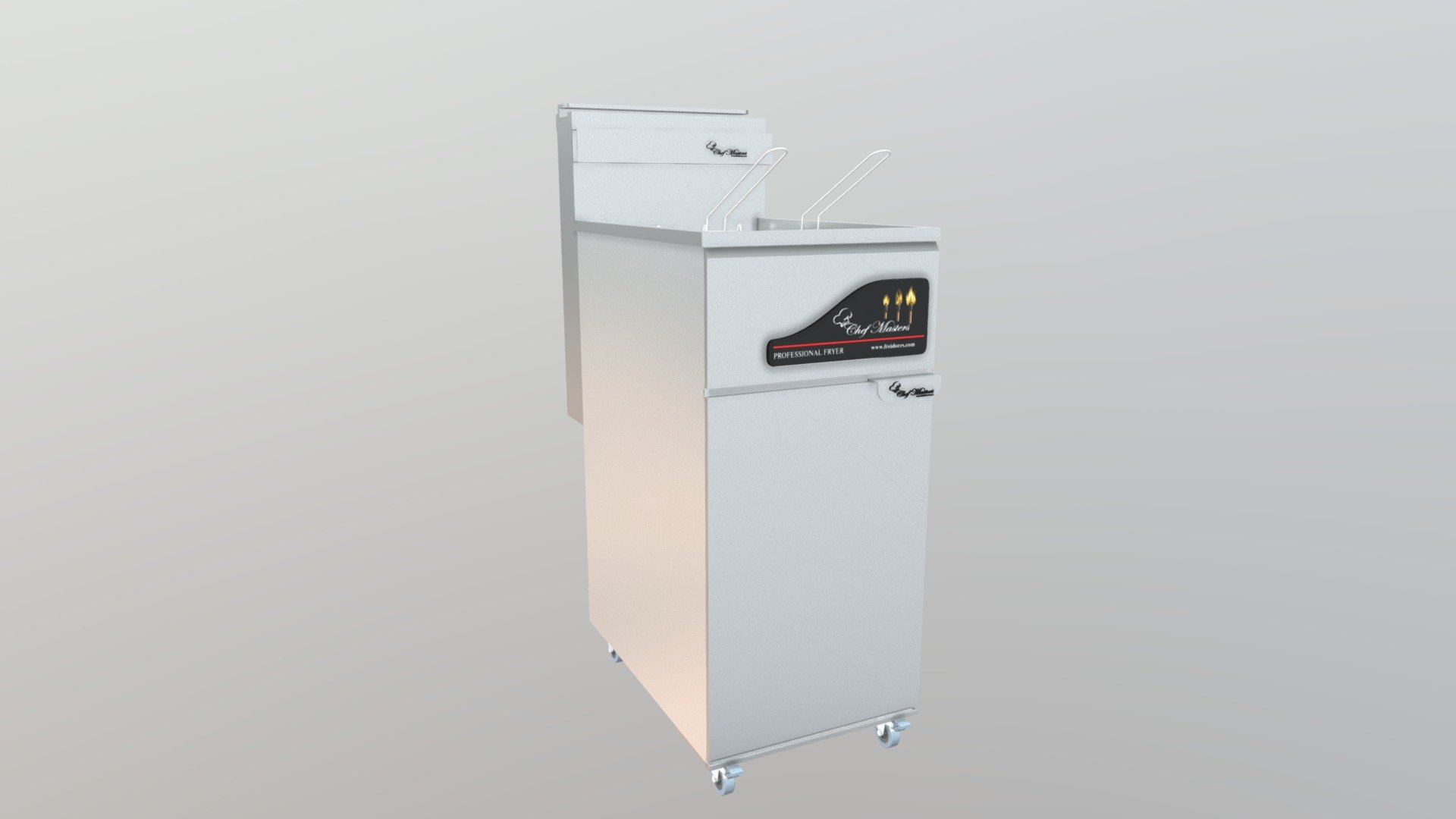 FREIDOR INDUSTRIAL DE ALTO RENDIMIENTO - 3D model by Chef Masters ...