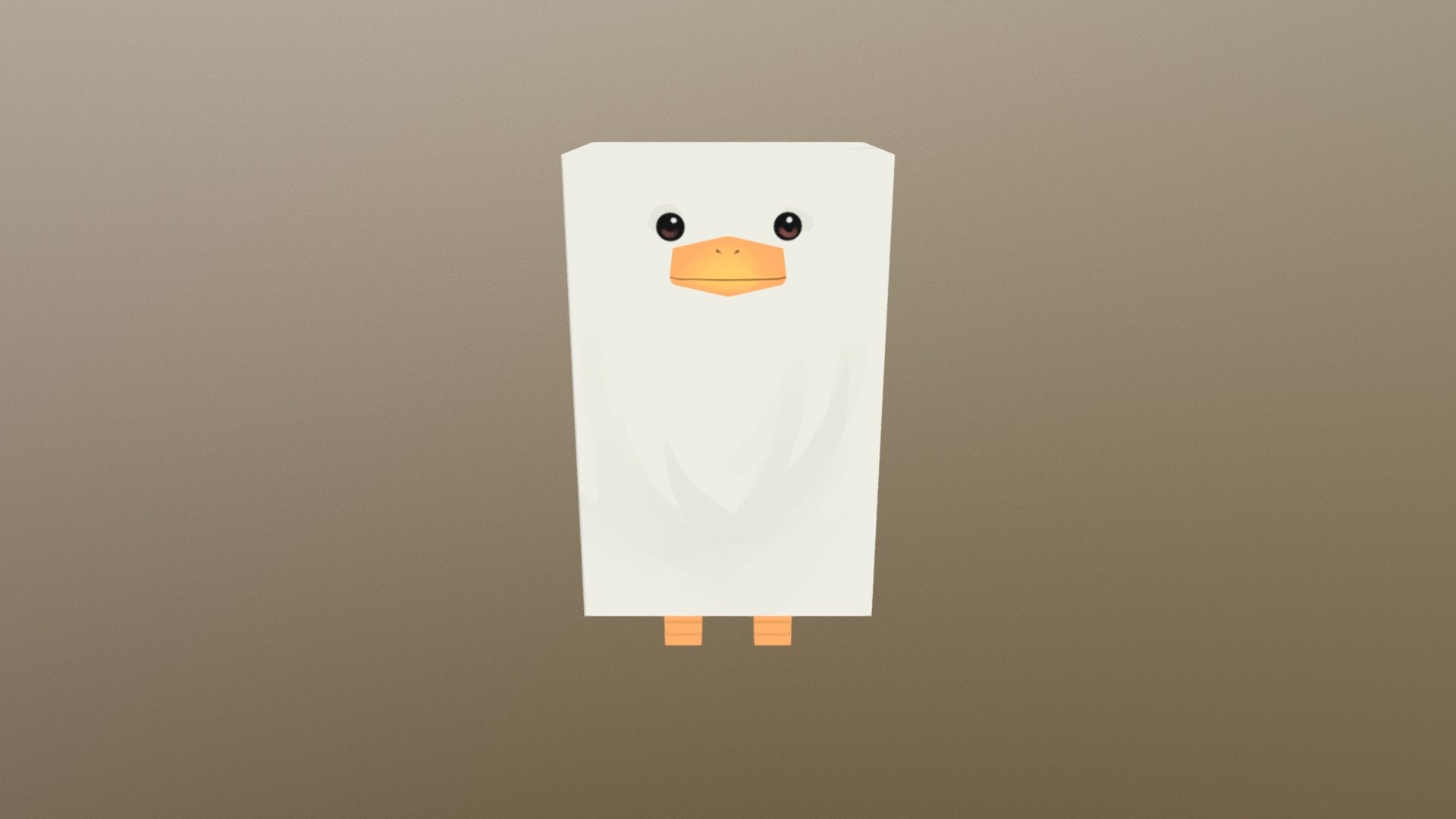 Cube Duck - 3D model by thebome [c2287a9] - Sketchfab
