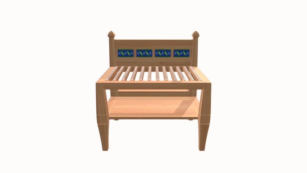 Luggage Rack - 3D model by Drafter Furniture (@fatin93) [c229354 ...