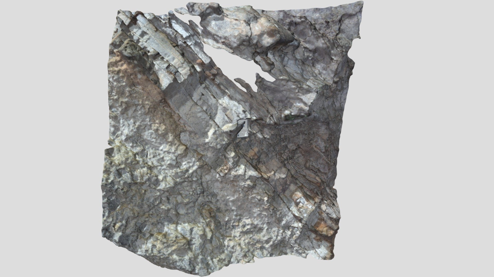 GST2 Dique en rocas volcánicas - Download Free 3D model by ...