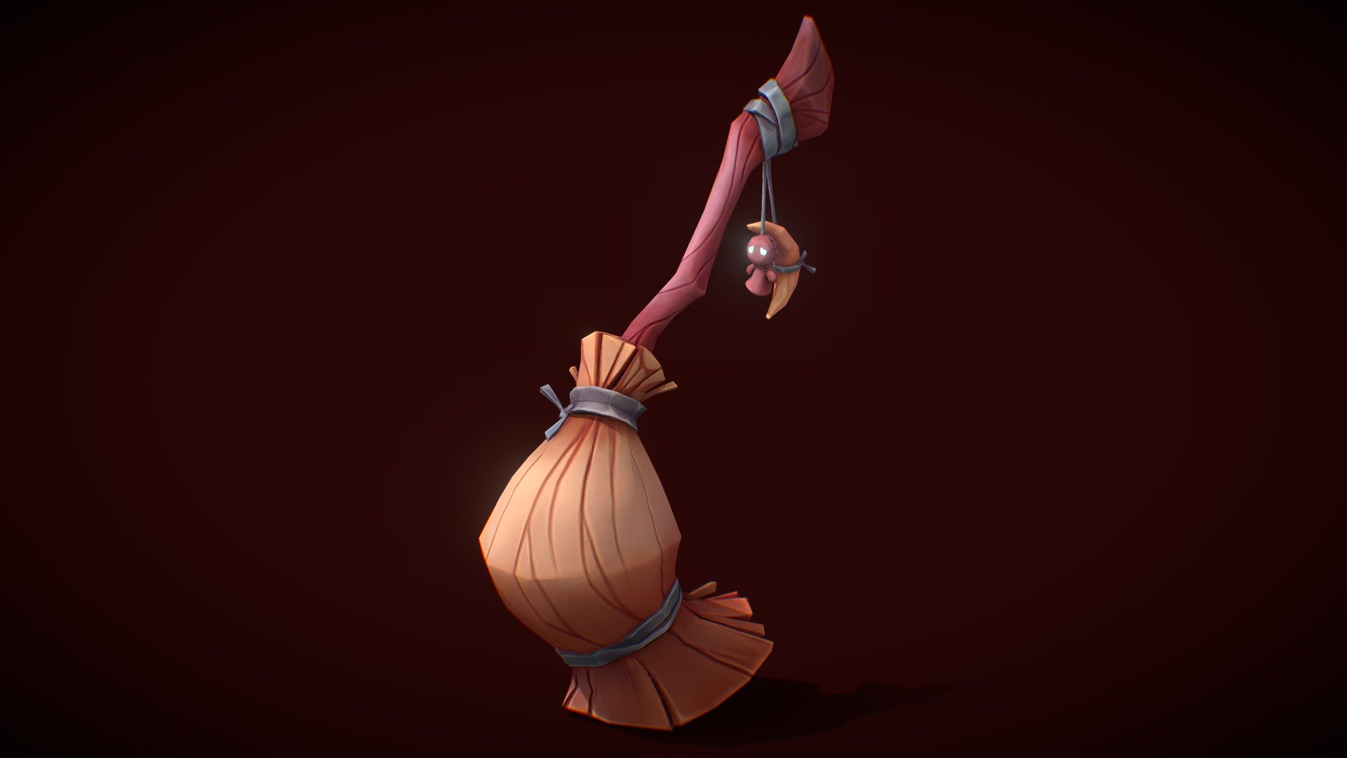 Witch broom - 3D model by Mivinka (@Hirahiraa) [c22cb07] - Sketchfab