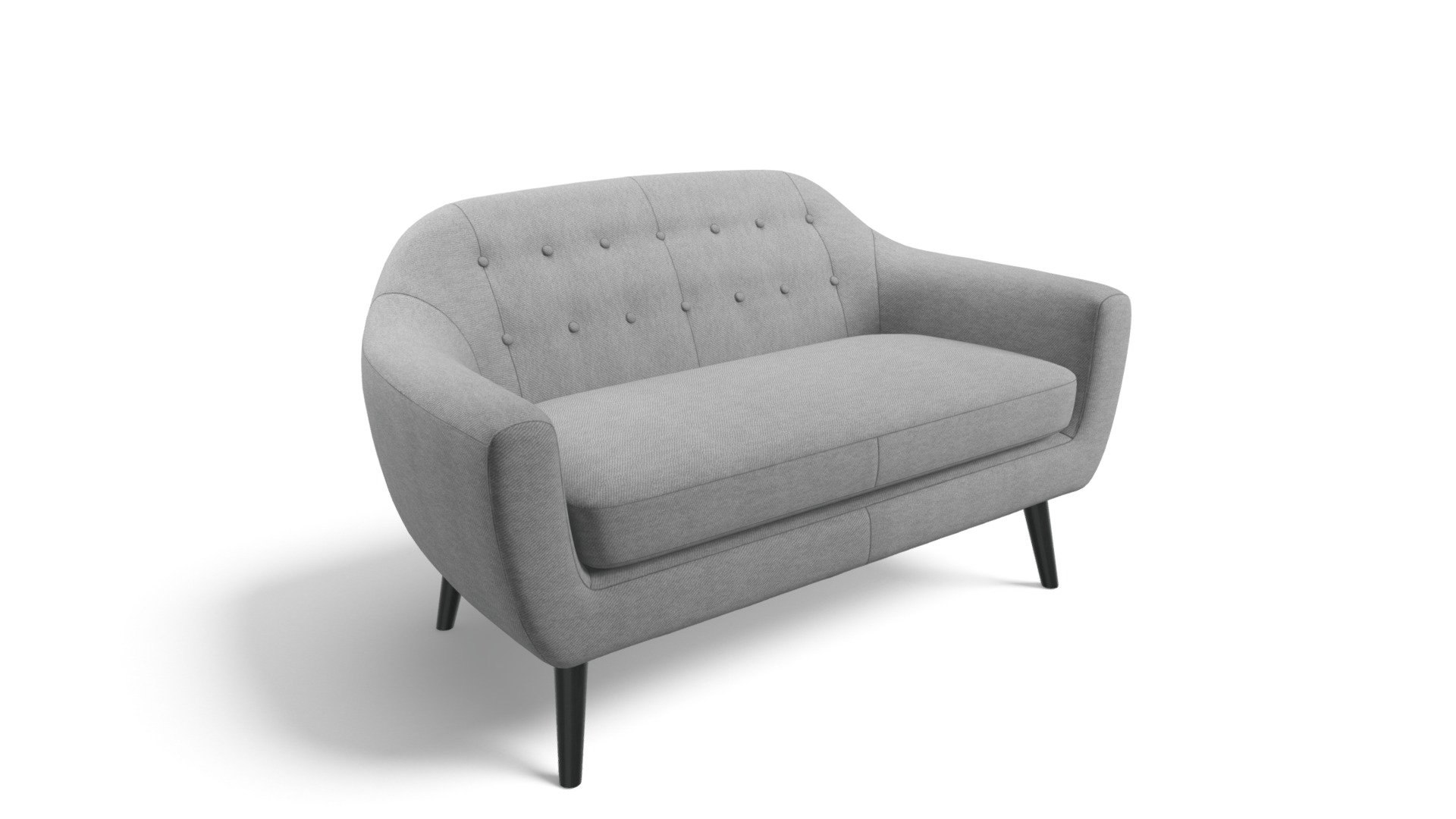 Ritchie 2 Seater Sofa, Pearl Grey - Download Free 3D model by MADE.COM ...