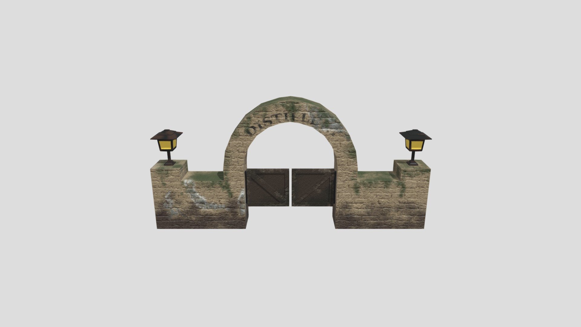 Gate_Ready_for_Export - 3D model by peytonrb [c22cf8b] - Sketchfab