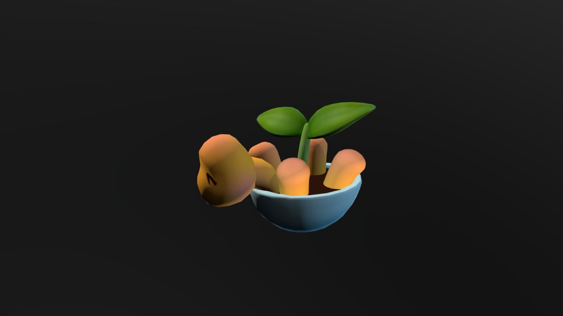 Turtle Planter - 3D model by Grace Merry (@gracelikescake) [c22d175 ...