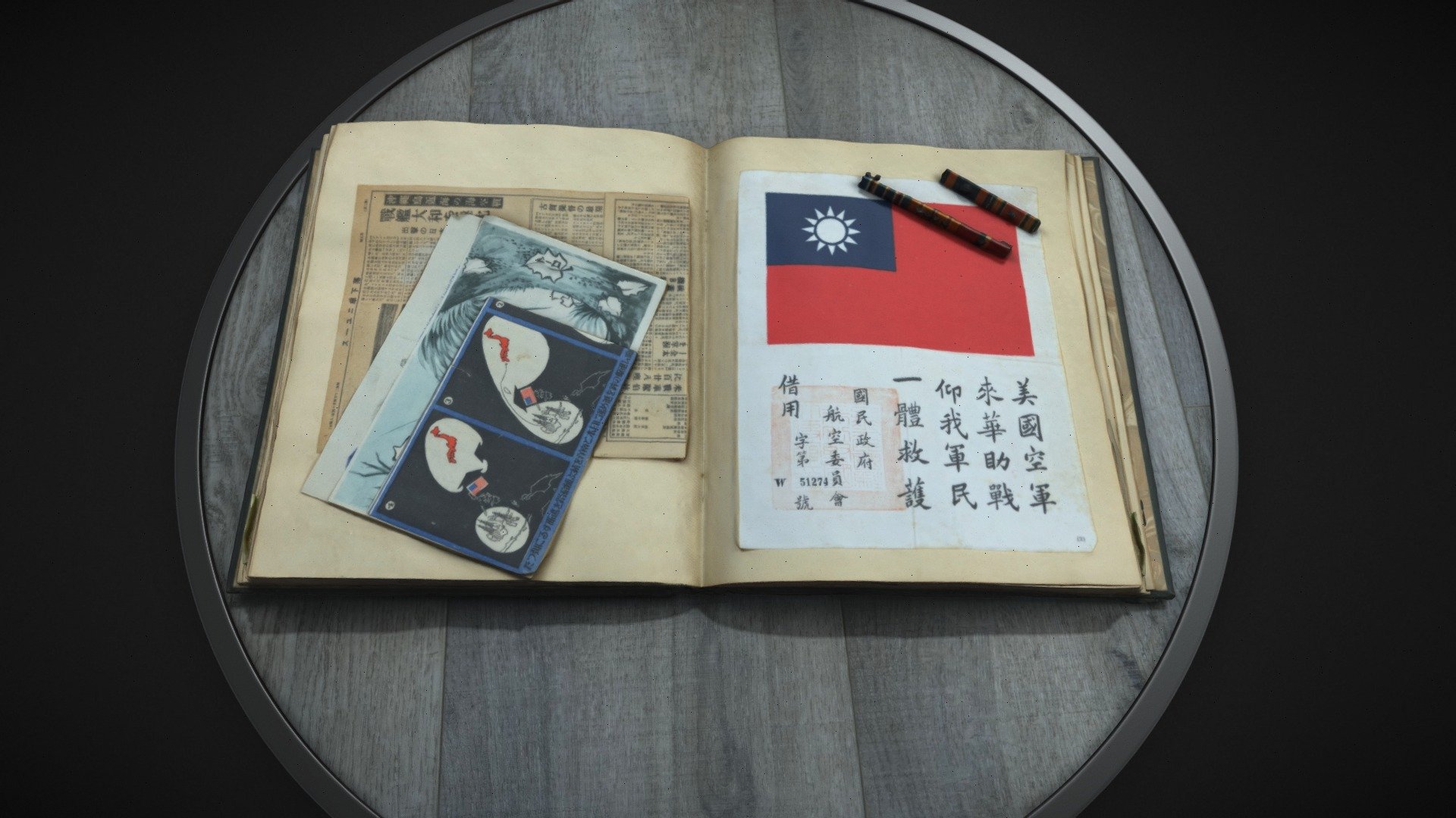 Gil Scrapbook Open - 3D model by Drainzo [c22da7d] - Sketchfab