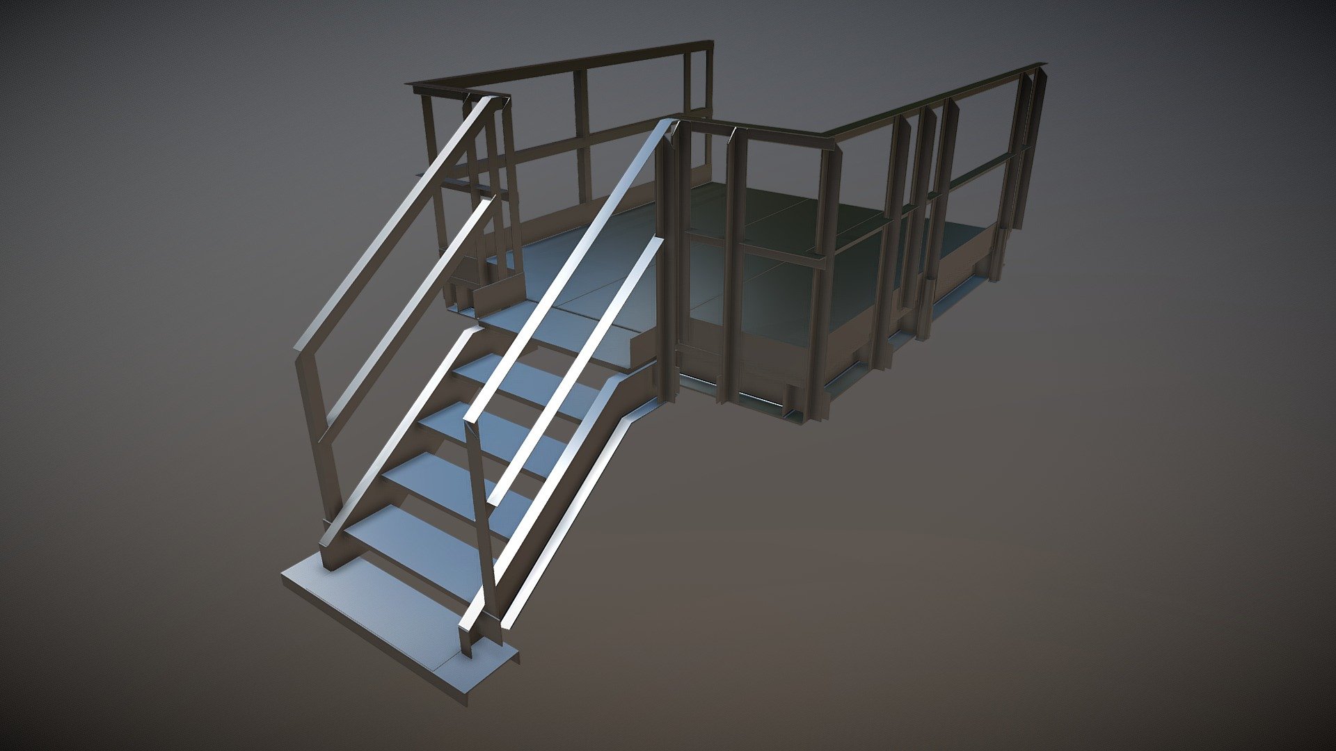 Platform1 - 3D model by Amery Design Ltd. (@mc3dtech) [c22dba8] - Sketchfab