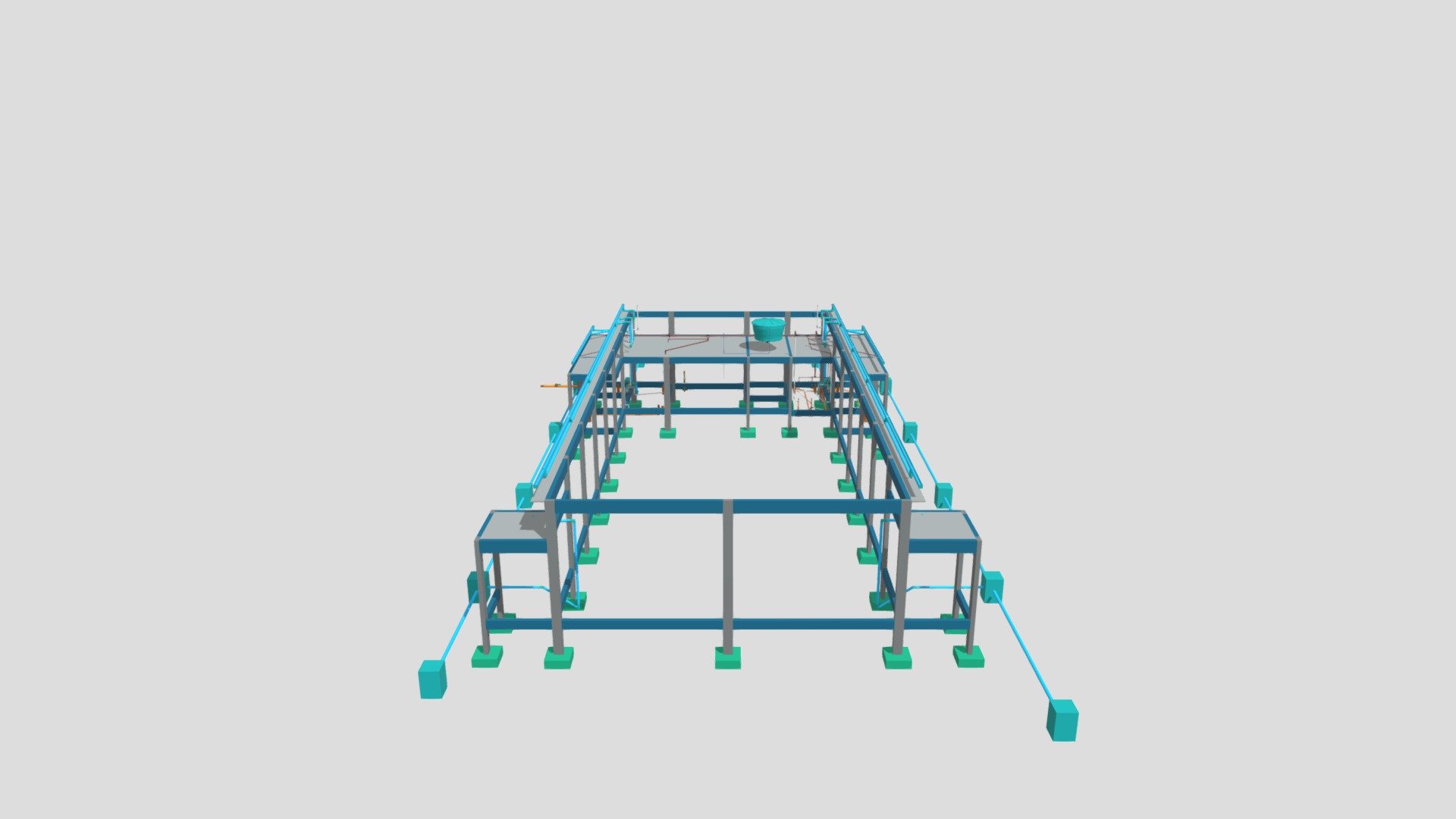 Projeto Estrutural - CCB Monte Sião - 3D model by Jose Patrick ...
